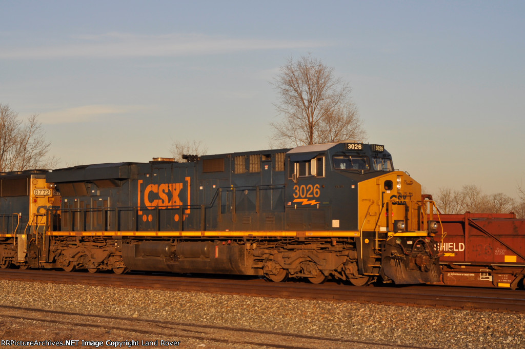 CSXT 3026 South